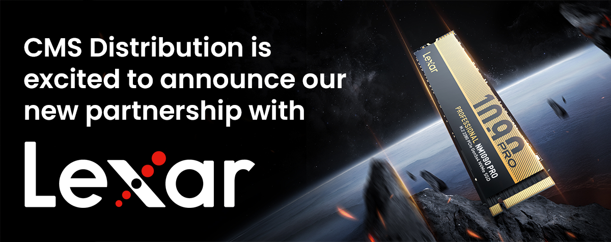 CMS Distribution announces strategic partnership with Lexar to deliver premium memory and ...